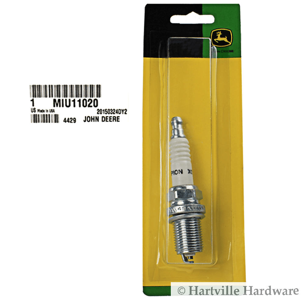 John Deere Original Equipment Spark Plug MIU11020, OEM Part, Reliable ...