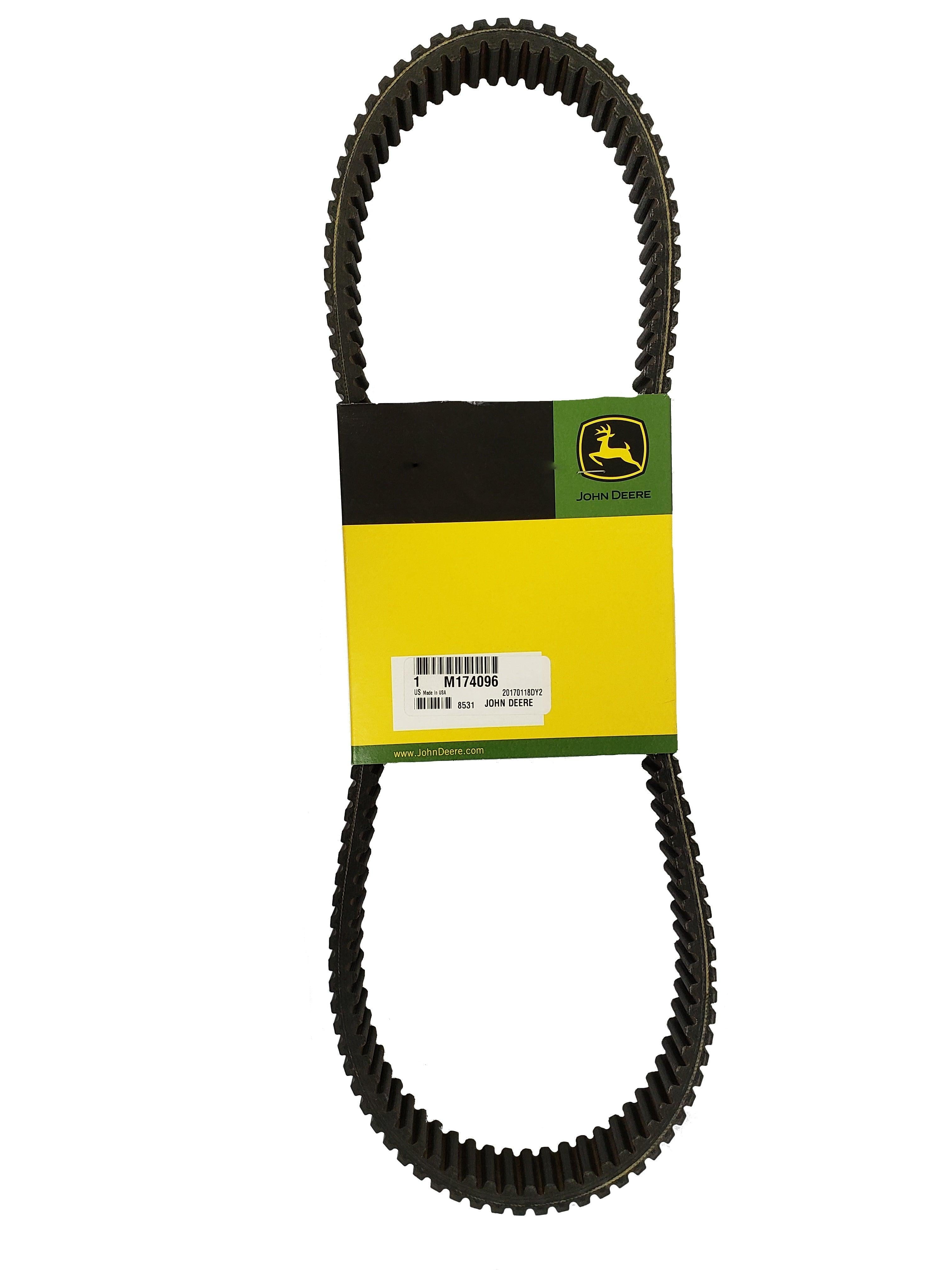 John Deere Original Equipment Synchronous Belt - M174096 - Walmart.com