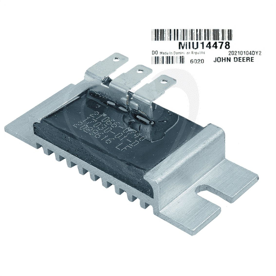 John Deere Original Equipment Voltage Regulator #MIU14478 - Walmart.com
