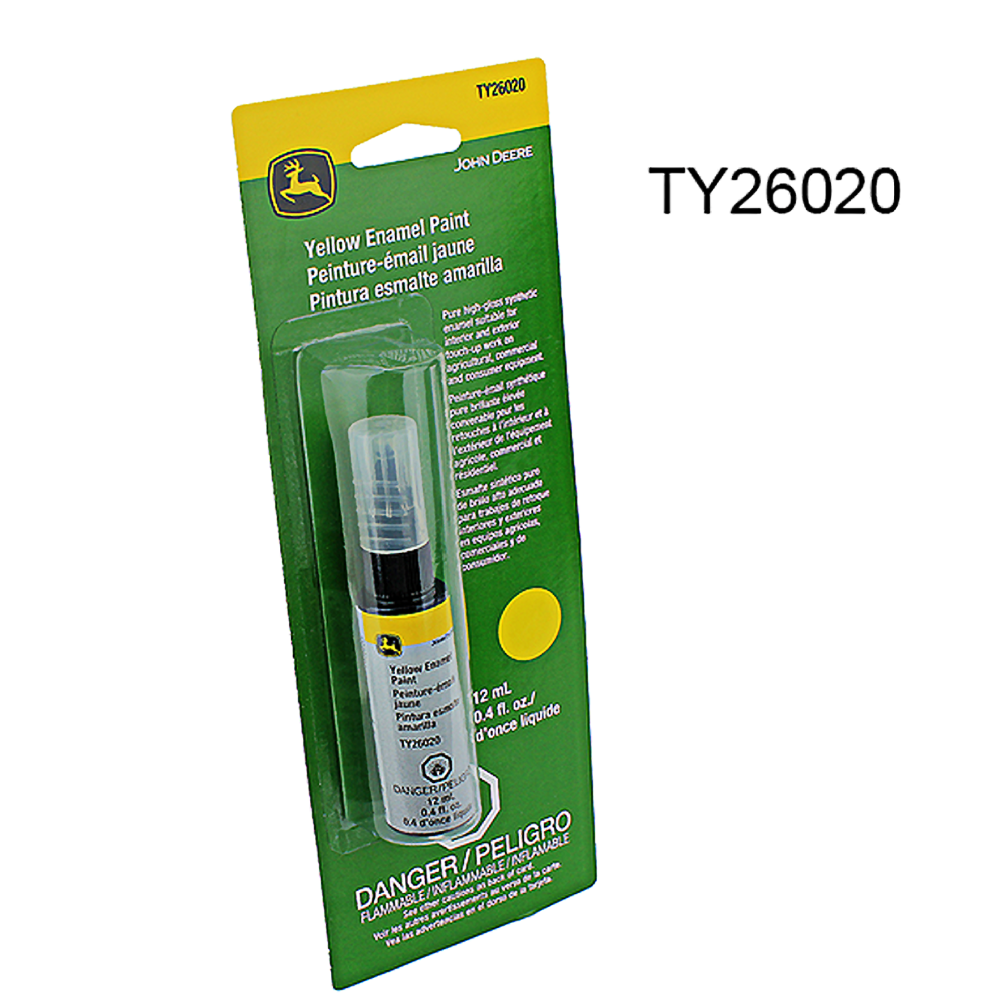 Brandclub - John Deere Original Equipment Yellow Touch-Up Pen #TY26020