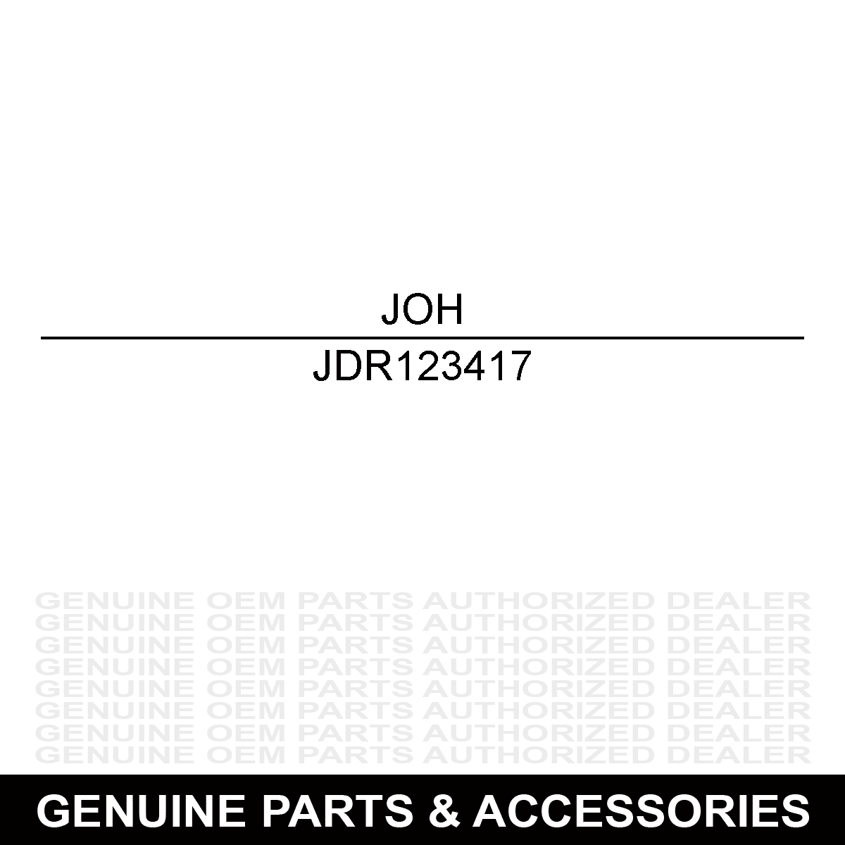 John Deere R123417 Gasket - Walmart.com