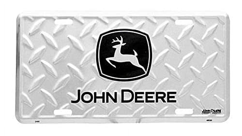 John Deere Recycled Aluminum License Plate Frame - Walmart.com