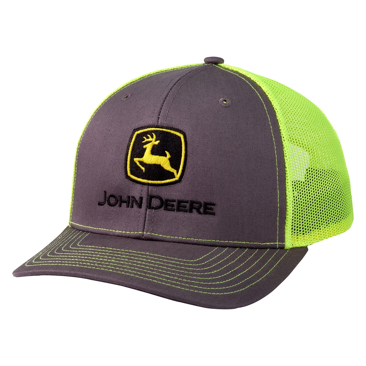 John Deere Richardson Neon Yellow Hat/Cap - LP83141 - Walmart.com