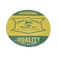 John Deere Round Genuine Quality Sign, 12", Yellow - Walmart.com