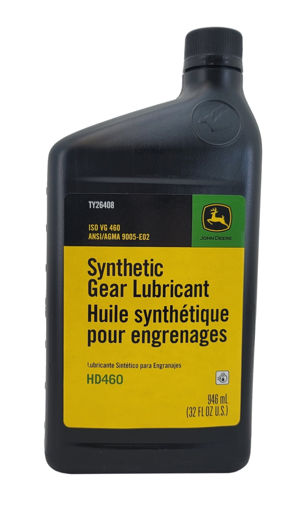 John Deere (SINGLE) Original Equipment Synthetic Gear Lubricant ...