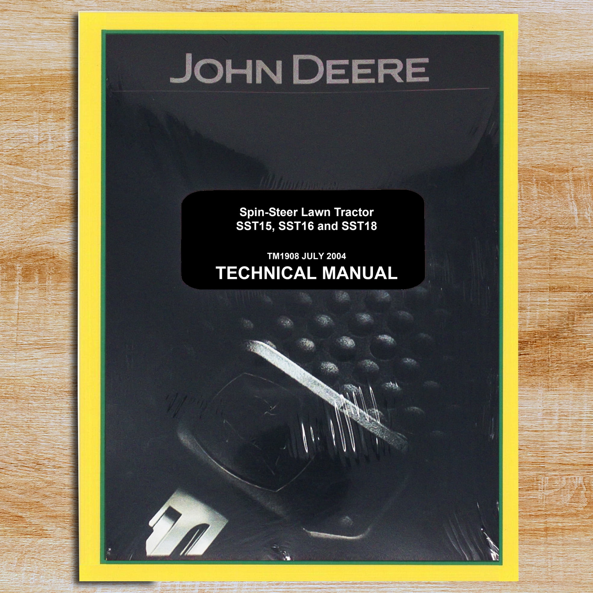 John Deere SST15, SST16, SST18 Lawn Tractor Service Manual - Part ...