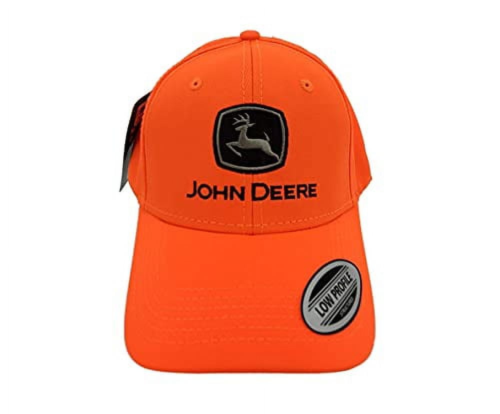 John Deere Safety Orange Hap/Cap - LP73682 - Walmart.com