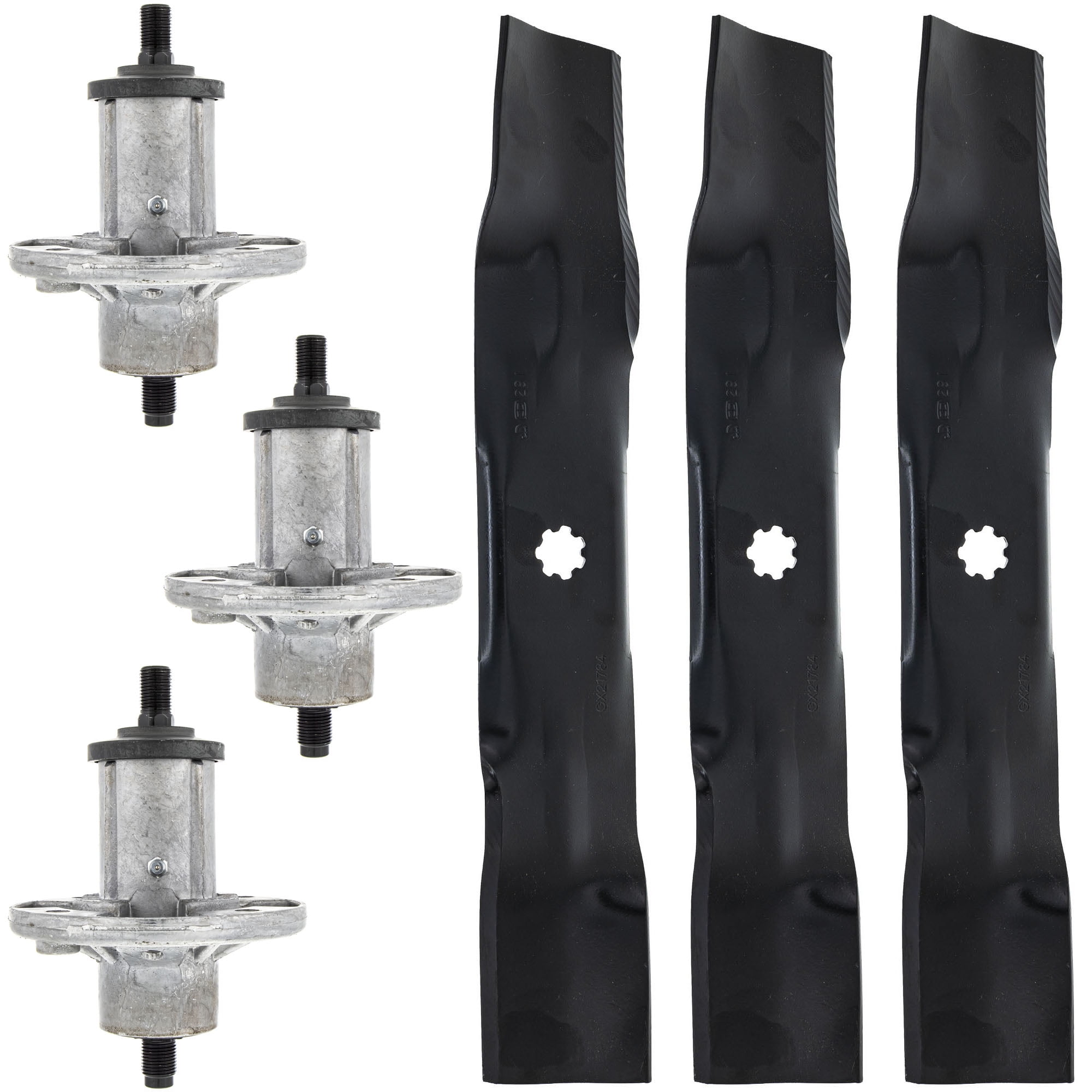 John Deere Spindle Blade 48'' Deck Kit AUC15811 GX21784 LA 130 D140 ...