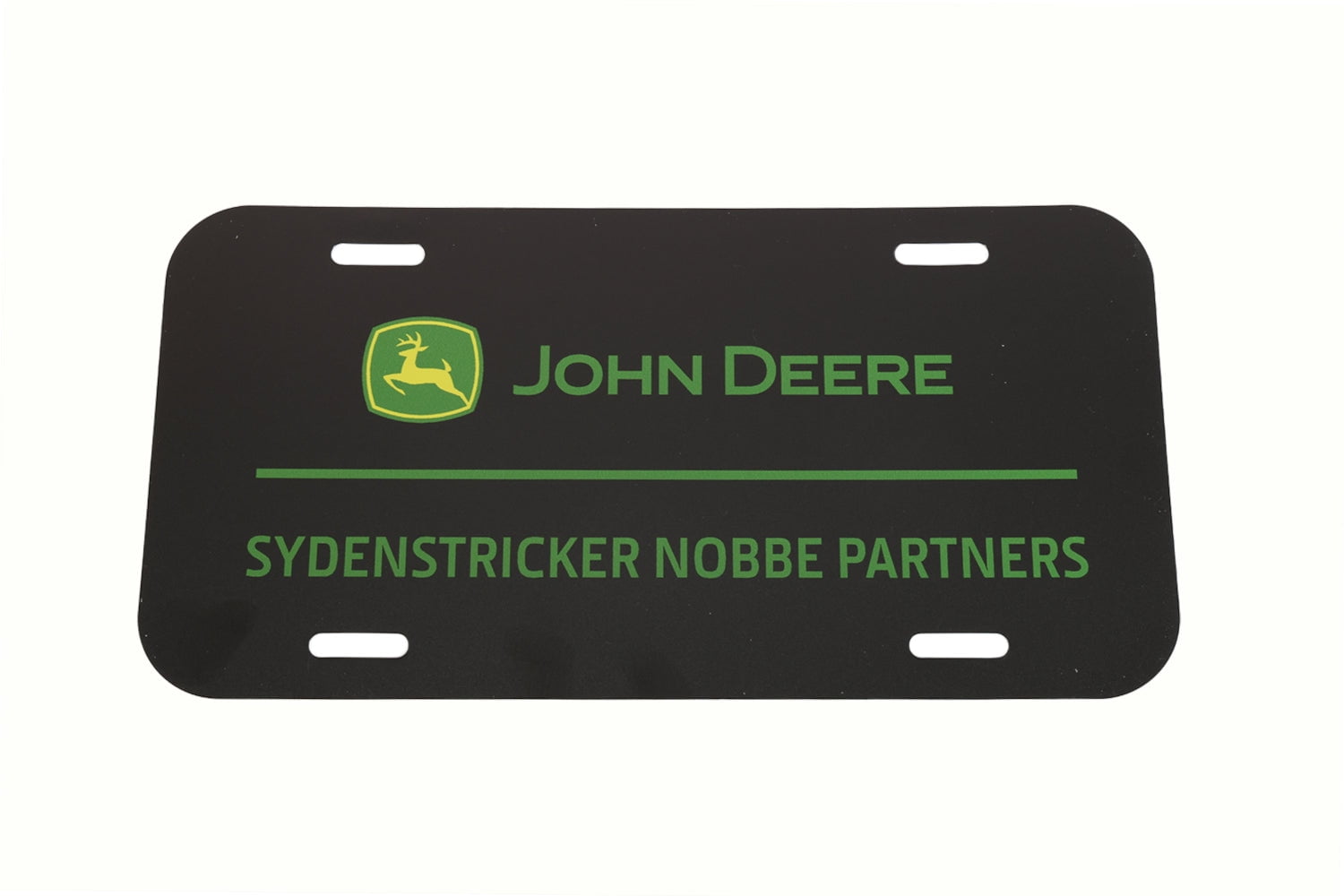John Deere "Sydenstricker Nobbe Partners" License Plate - LP85908 ...