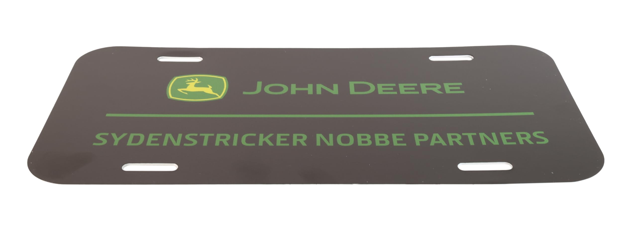 John Deere "Sydenstricker Nobbe Partners" License Plate - LP85908 ...