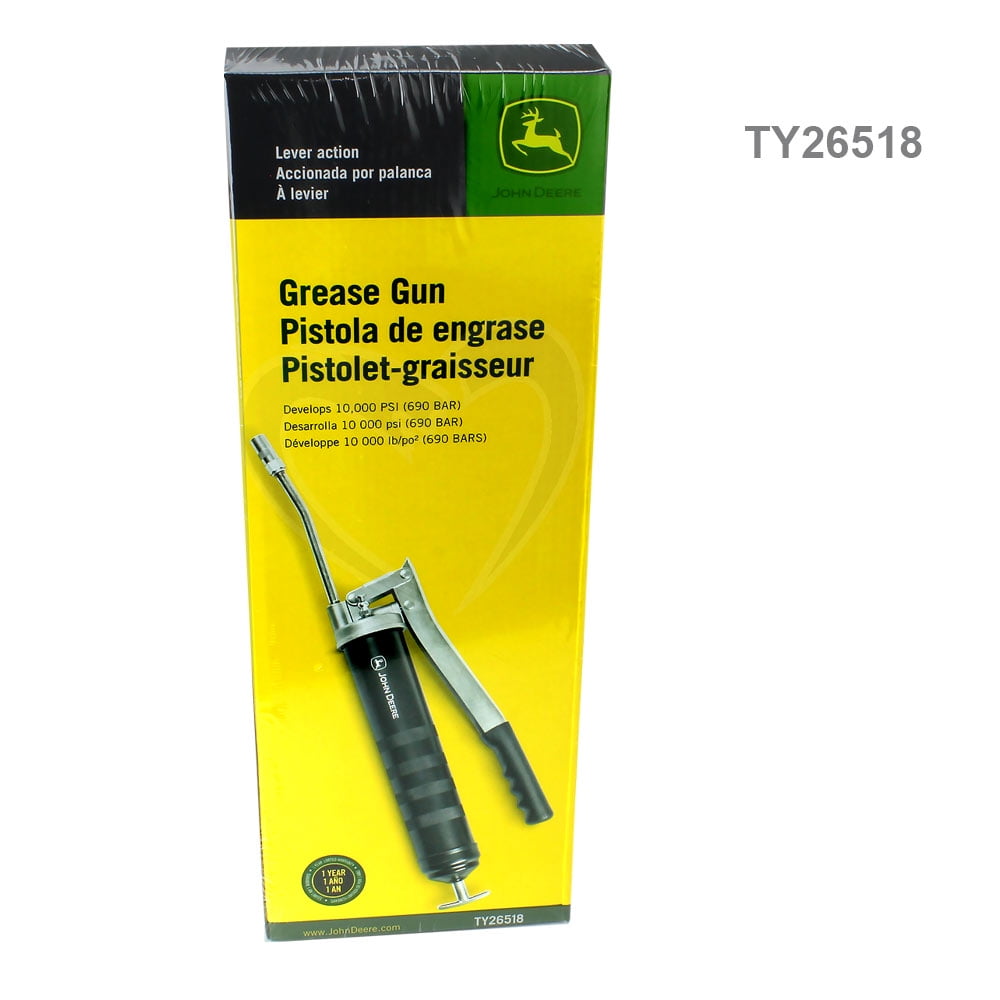 John Deere #TY26518 Lever Action Grease Gun - Walmart.com