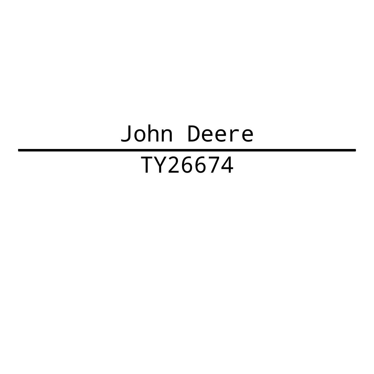 John Deere TY26674 Plus-50 II 15W40 QT 3-PACK - Walmart.com