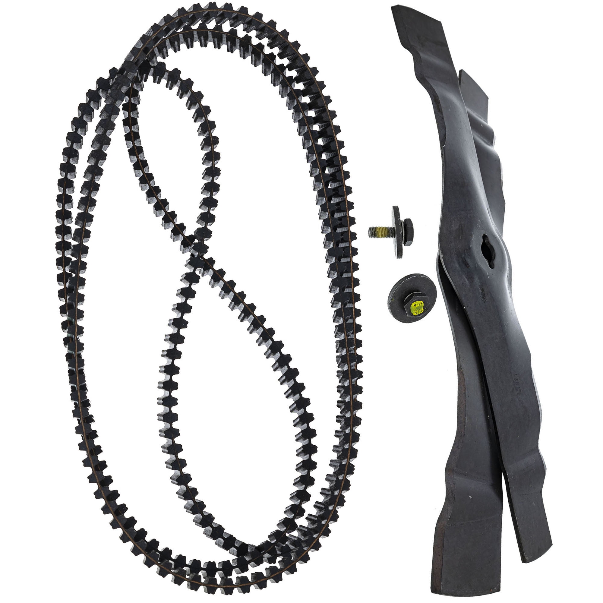 John Deere Timing Belt & Blades 42 Deck AM130172 M150717 - Walmart.com