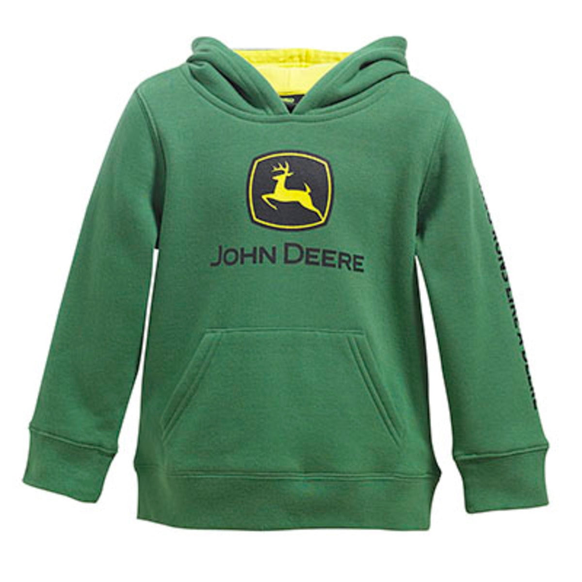 John Deere Toddler Boys JD Logo Fleece Hoodie, Green, 4T - Walmart.com
