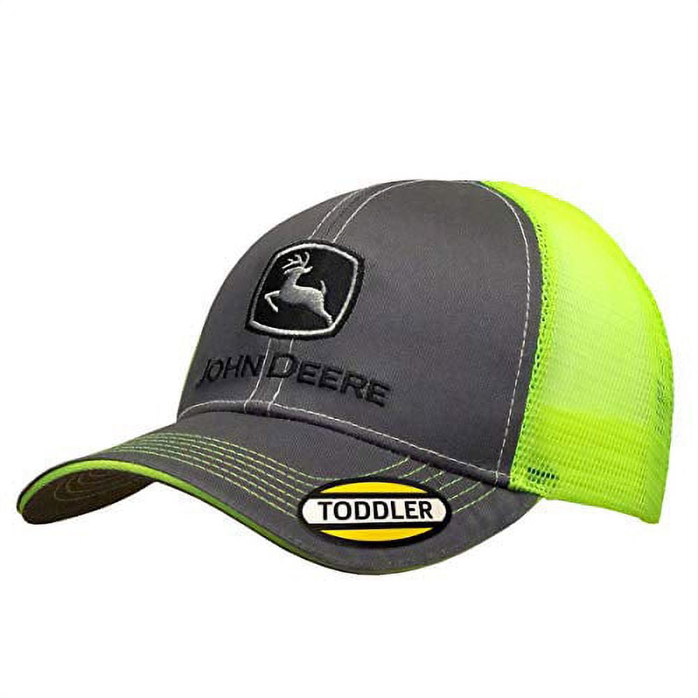 John Deere Toddler Neon Yellow Hat/Cap Mesh Back - LP71410 - Walmart.com