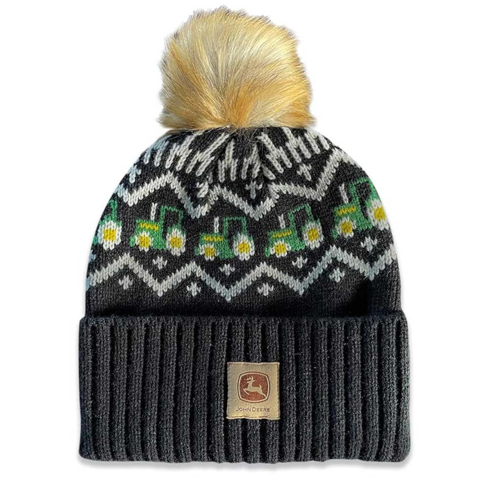 John Deere Tractor Beanie with Pouf - Walmart.com