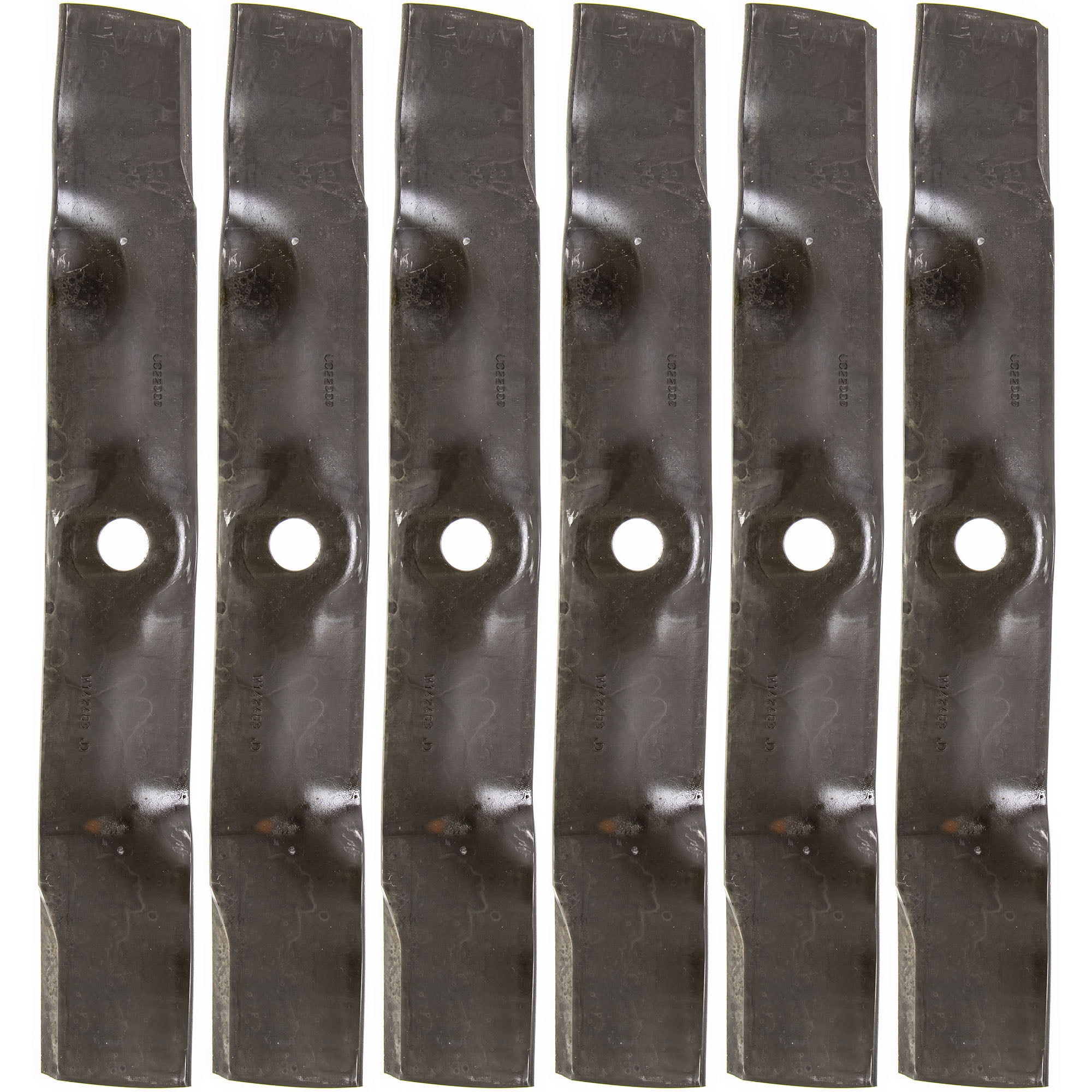 John Deere UC22009 Mower Blades 6-Pack 48" Deck GX 325 355 X 300 320 LT ...