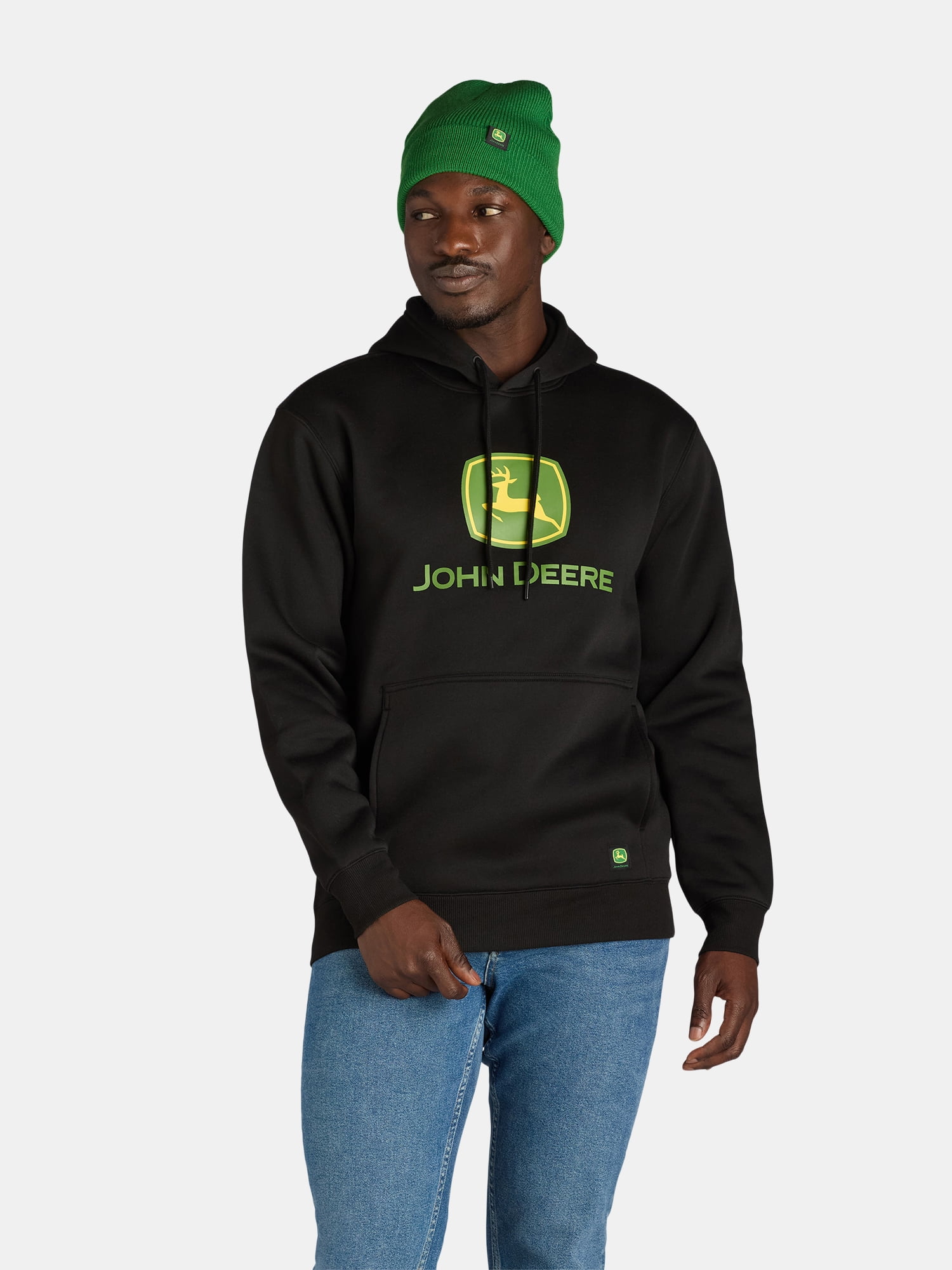 John Deere Work Hoodie Beanie Set - Walmart.com