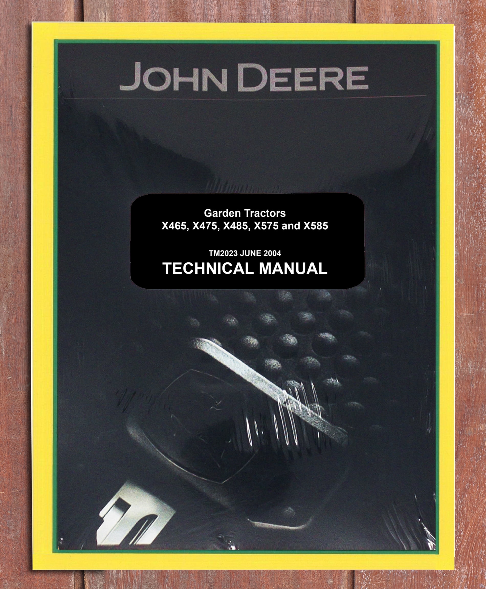 John Deere X465 X475 X485 X575 X585 Lawn Tractor Service Manual - Part ...