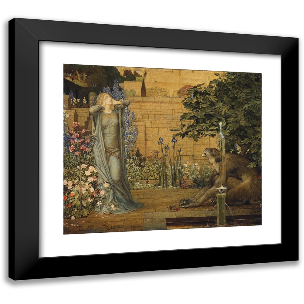 John Dickson Batten 17x15 Black Modern Framed Museum Art Print Titled ...