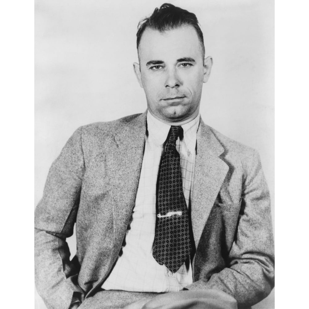 John Dillinger History Poster Print - Walmart.com