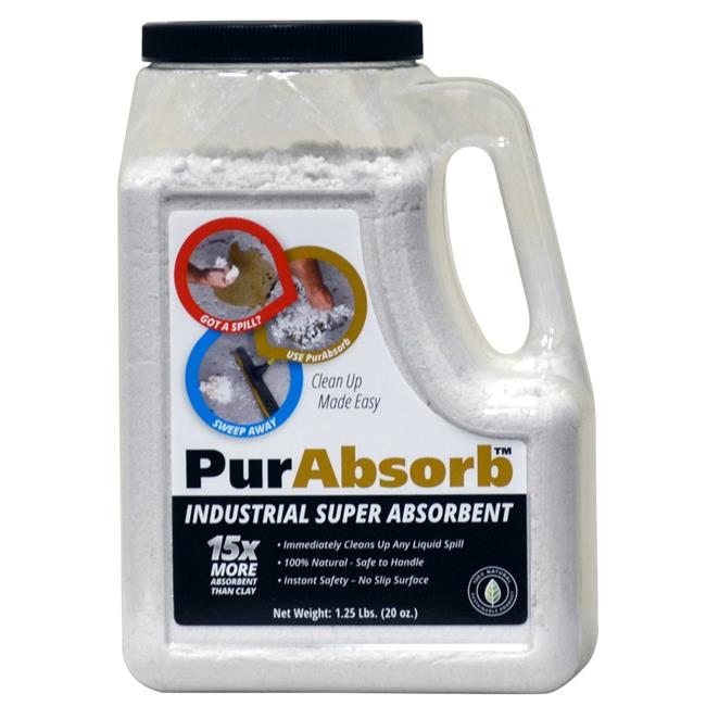 John Dow Industries 1.25 lbs PurAbsorb Industrial Super Absorbent ...