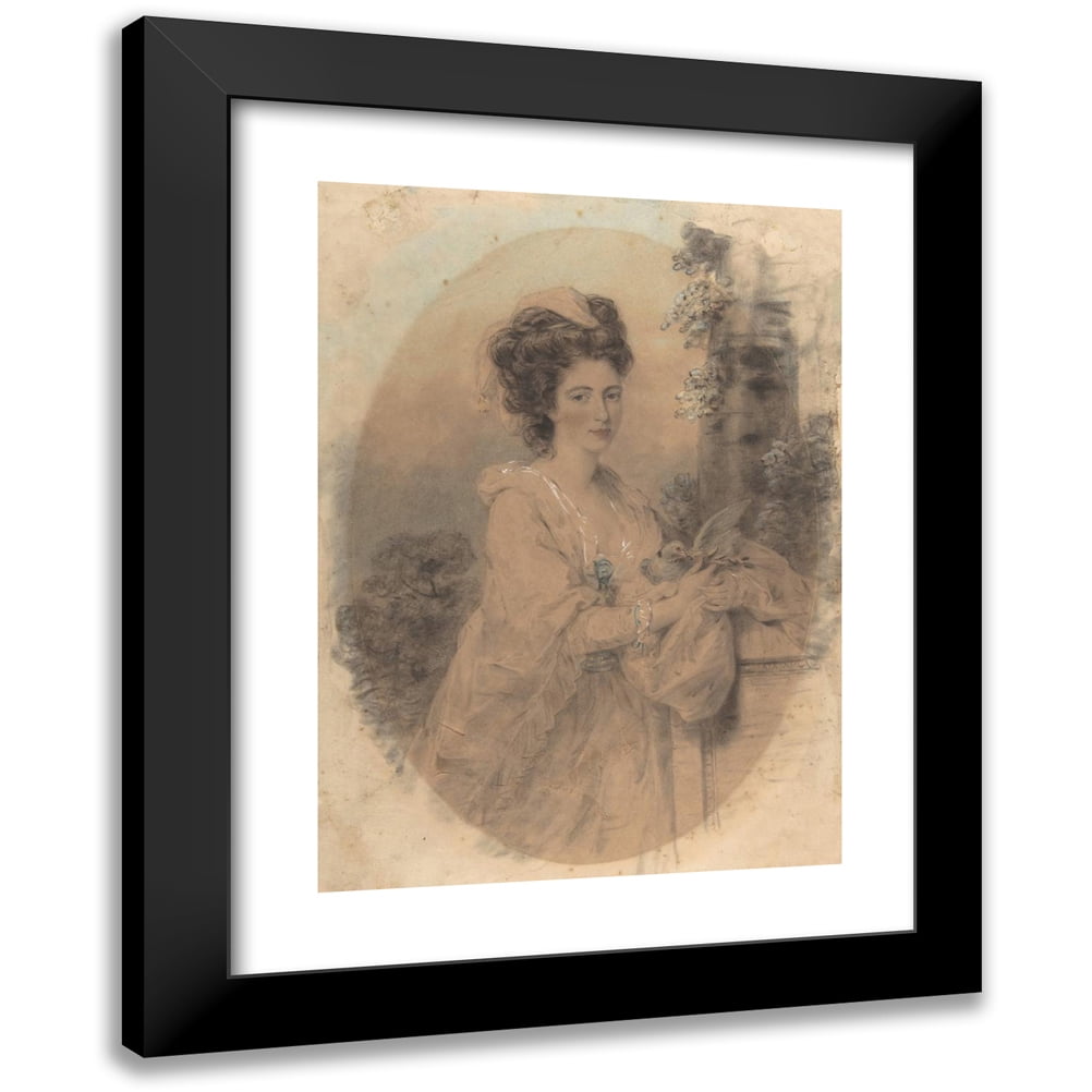 John Downman 11x14 Black Modern Framed Museum Art Print Titled ...