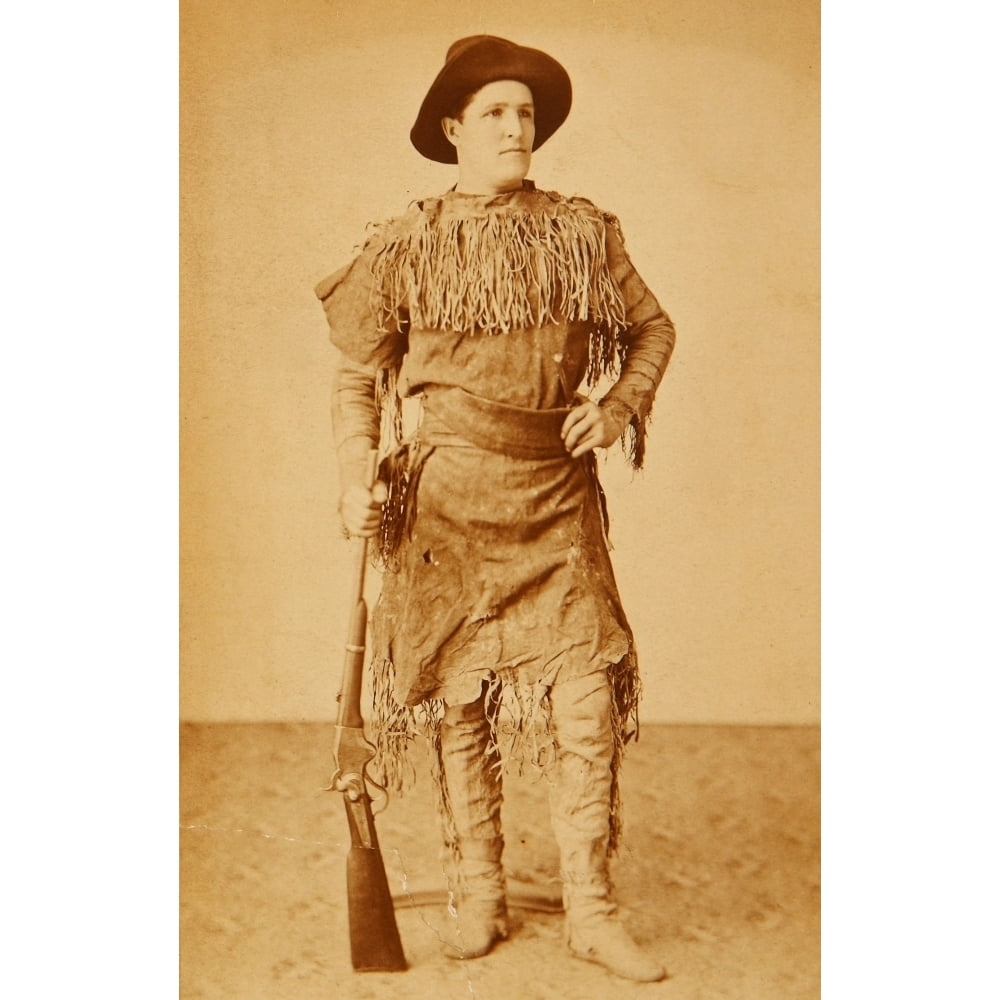 John Durfey Frontiersman And Indian Fighter Dressed In His Dime-Novel ...