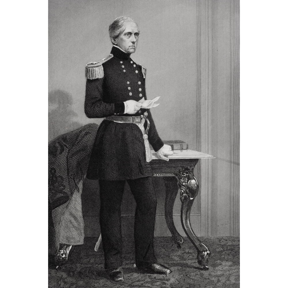 John Ellis Wool 1784-1869. Union General Who Served America In Three ...