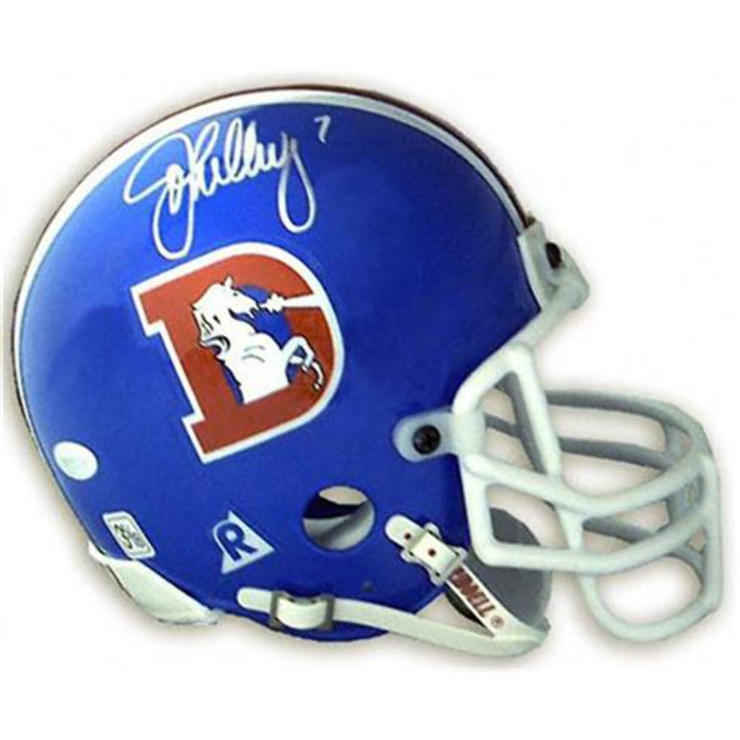 John Elway Autographed Denver Broncos (Throwback D) Authentic Pro Line ...