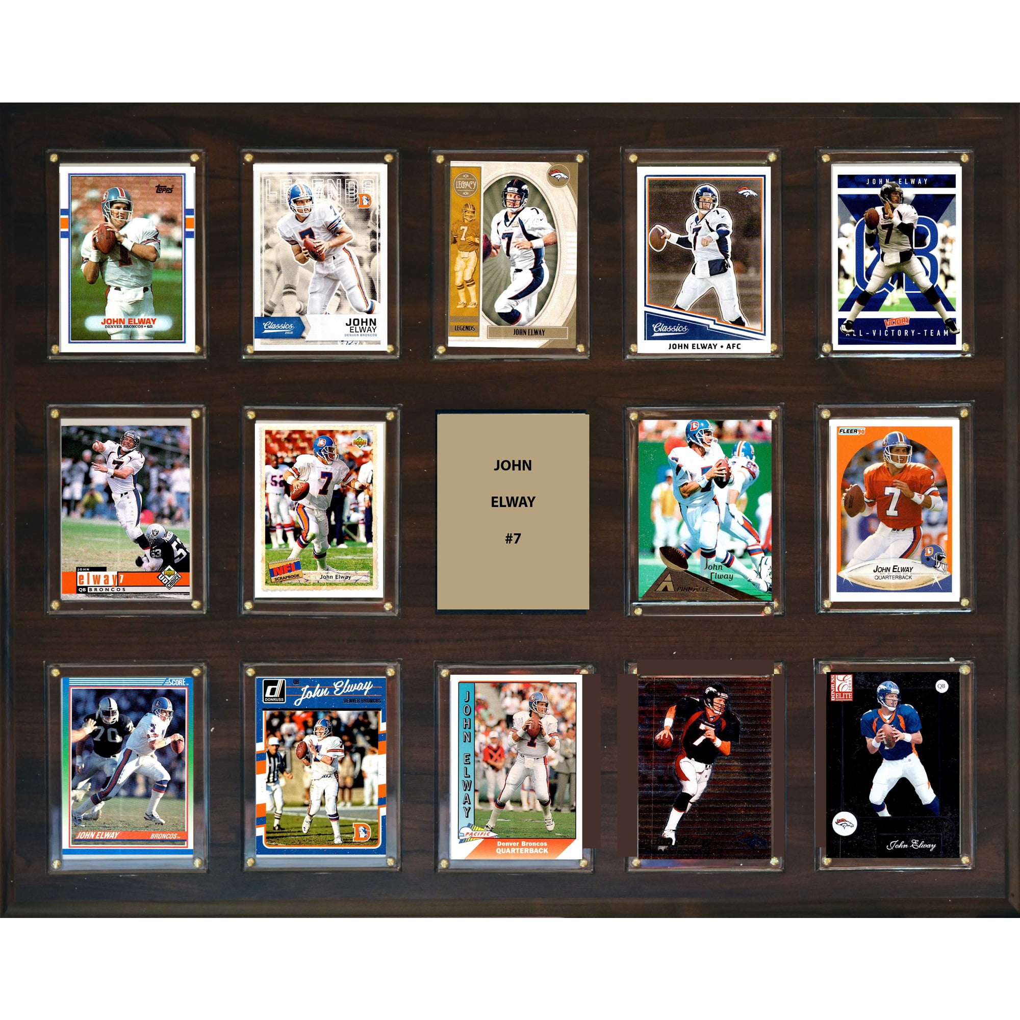 John Elway Denver Broncos 16'' x 20'' Plaque - Walmart.com