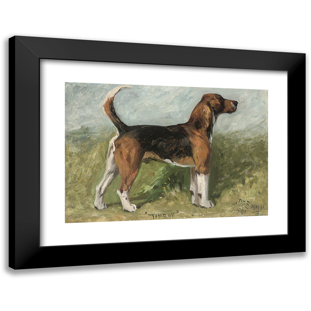 John Emms 14x11 Black Modern Framed Museum Art Print Titled - Tomboy, a ...