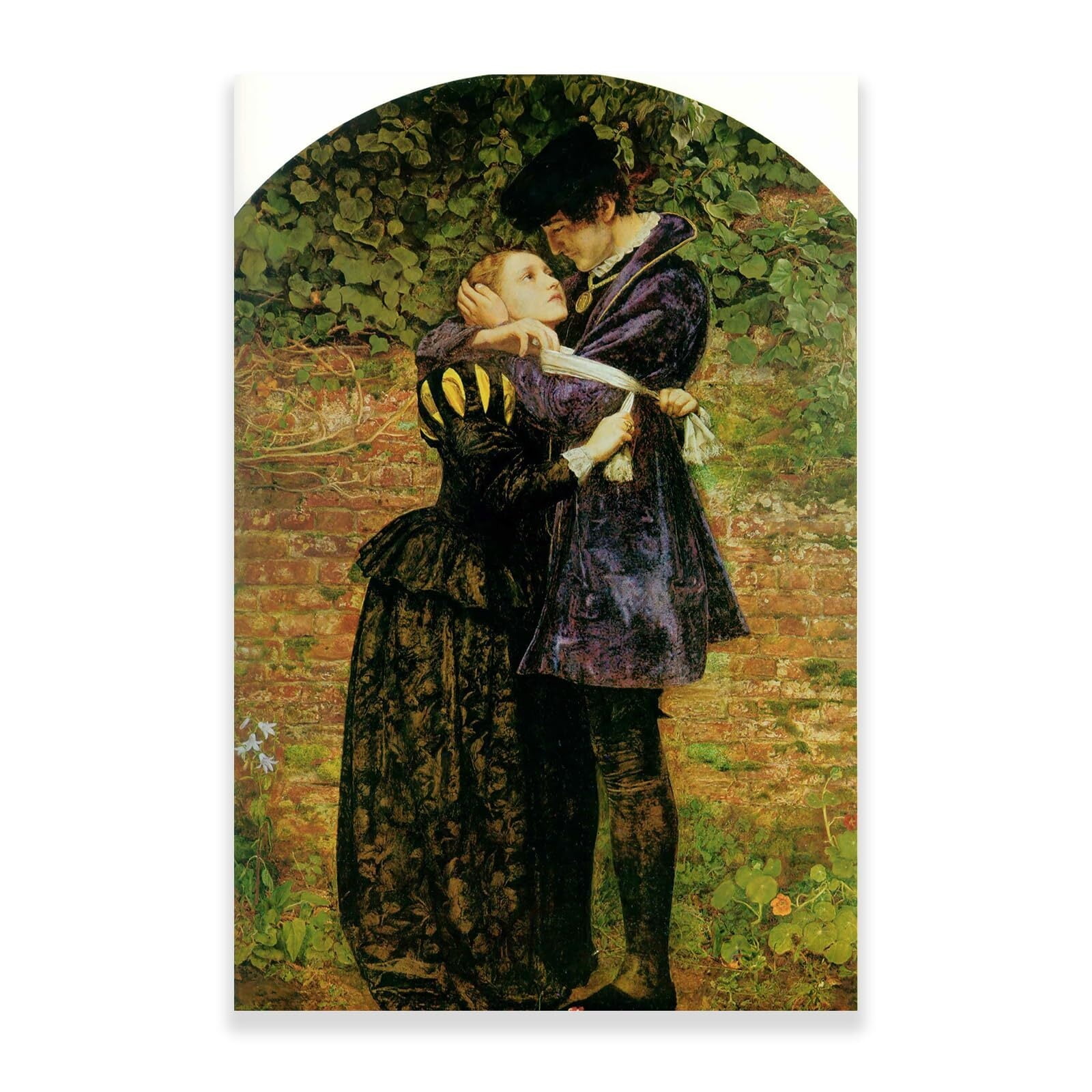 John Everett Millais Art Prints - The Huguenot Poster - Pre Raphaelites ...