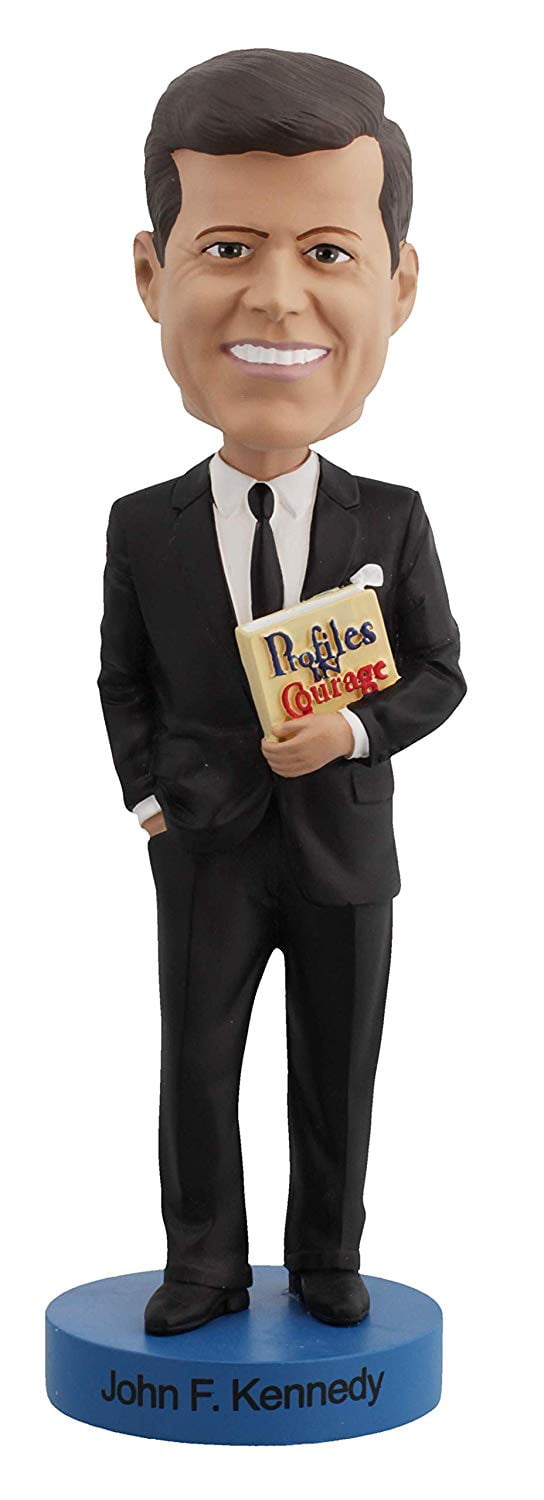 John F. Kennedy v3 8-Inch Resin Bobblehead - Walmart.com