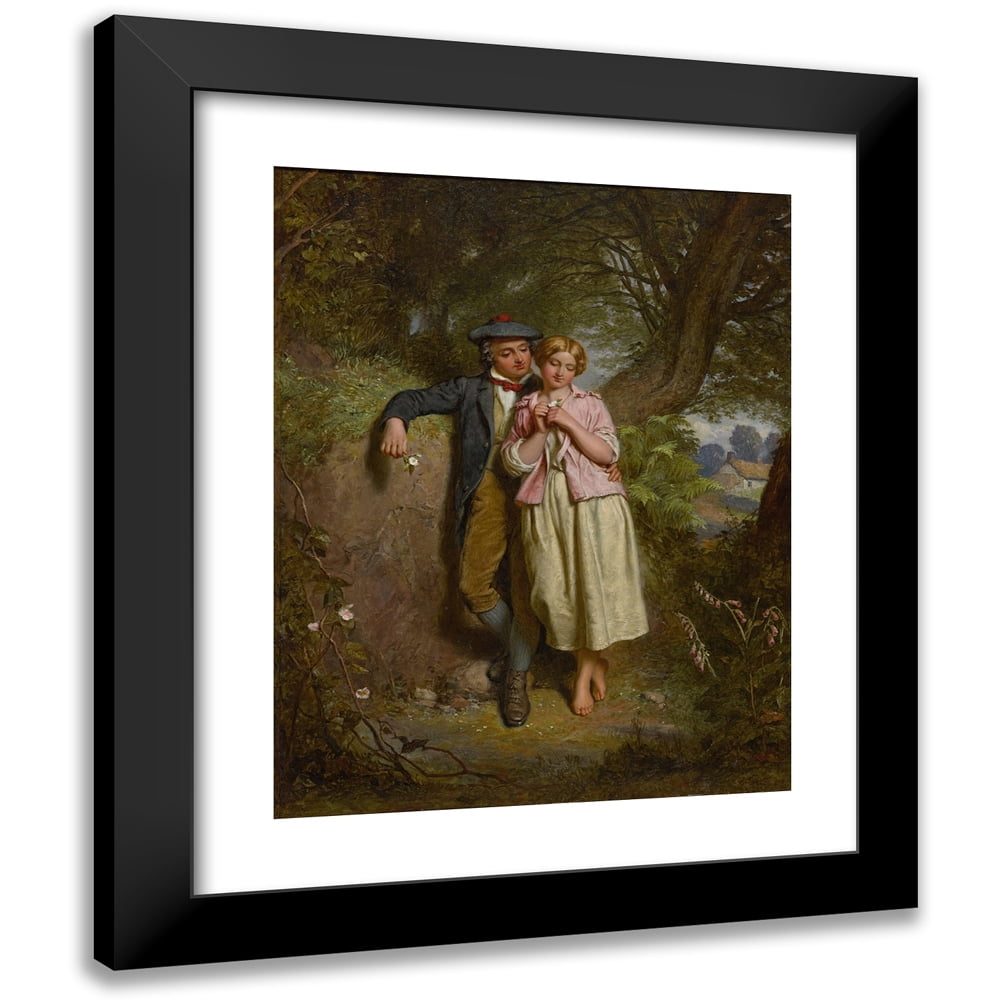 John Faed 15x18 Black Modern Framed Museum Art Print Titled - First ...