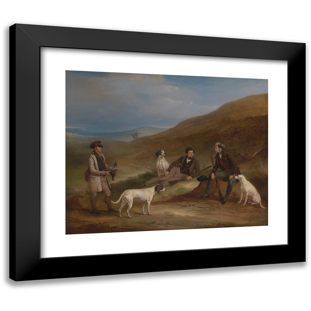 John Ferneley 14x12 Black Modern Framed Museum Art Print Titled ...