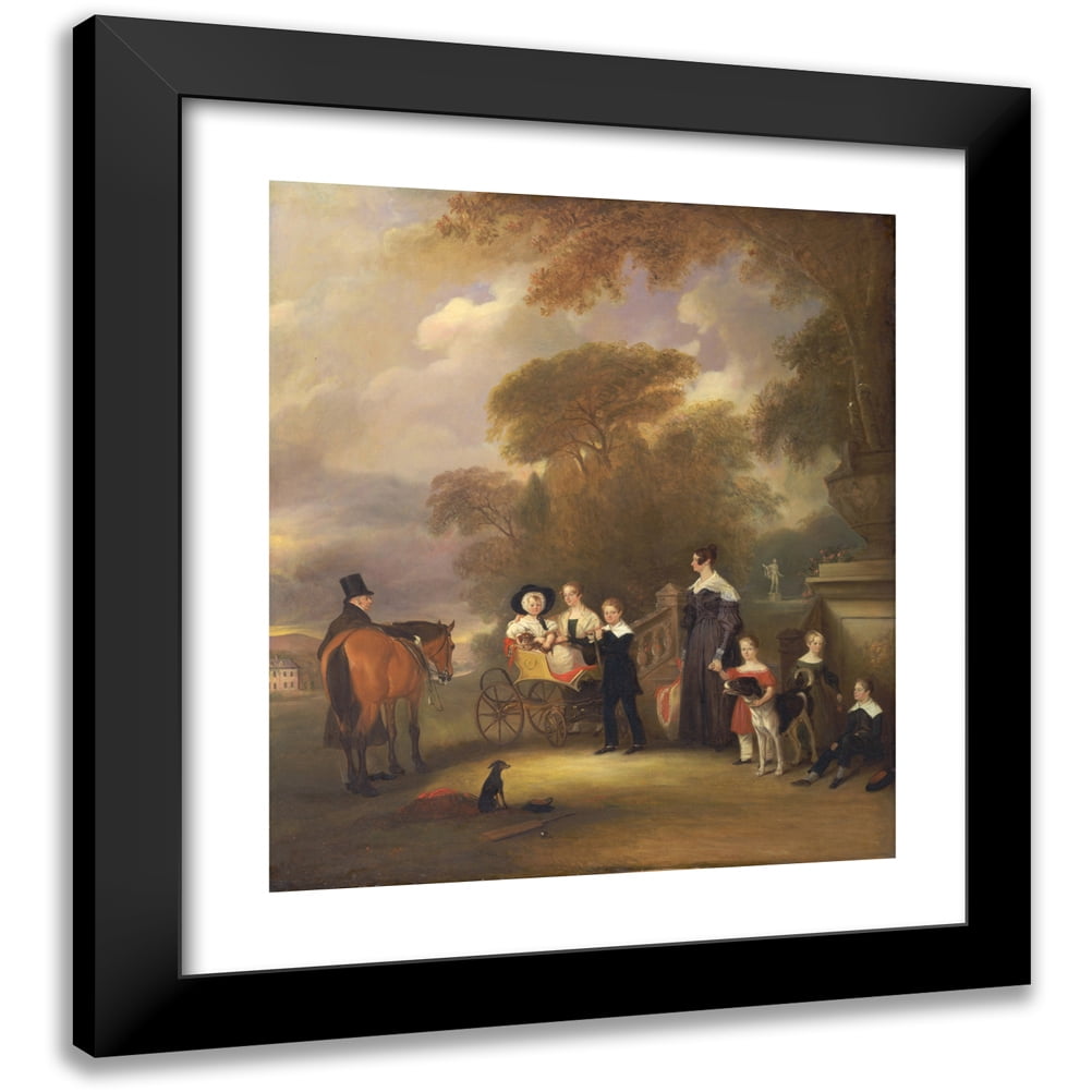 John Ferneley 20x22 Black Modern Framed Museum Art Print Titled - The ...