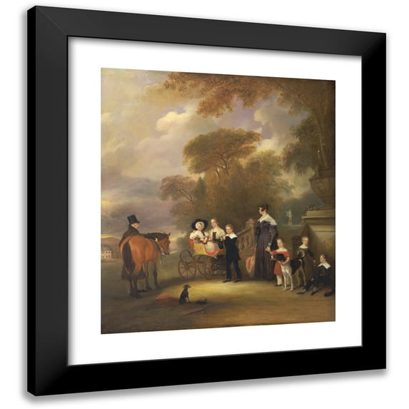 John Ferneley 20x22 Black Modern Framed Museum Art Print Titled - The ...