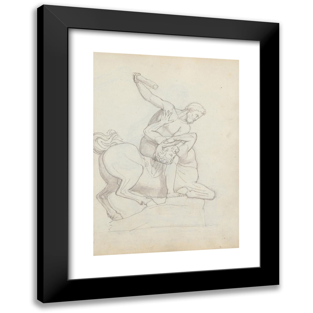 John Flaxman 14x18 Black Modern Framed Museum Art Print Titled ...