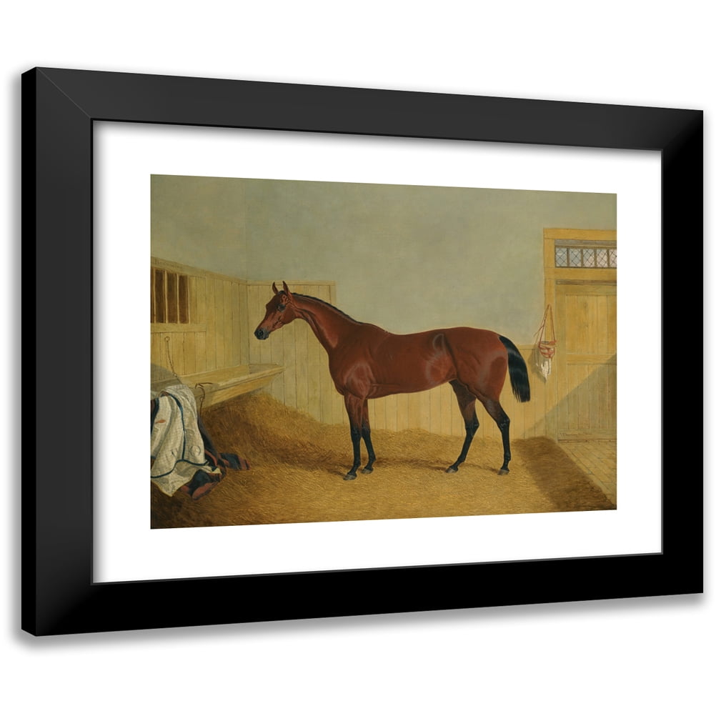 John Frederick Herring Snr. 14x12 Black Modern Framed Museum Art Print ...