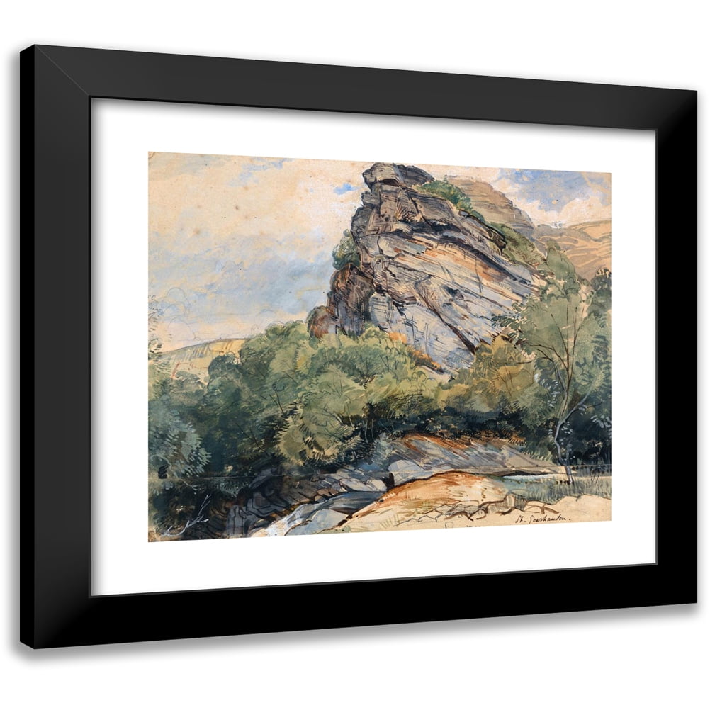 John Frederick Lewis 14x12 Black Modern Framed Museum Art Print Titled ...