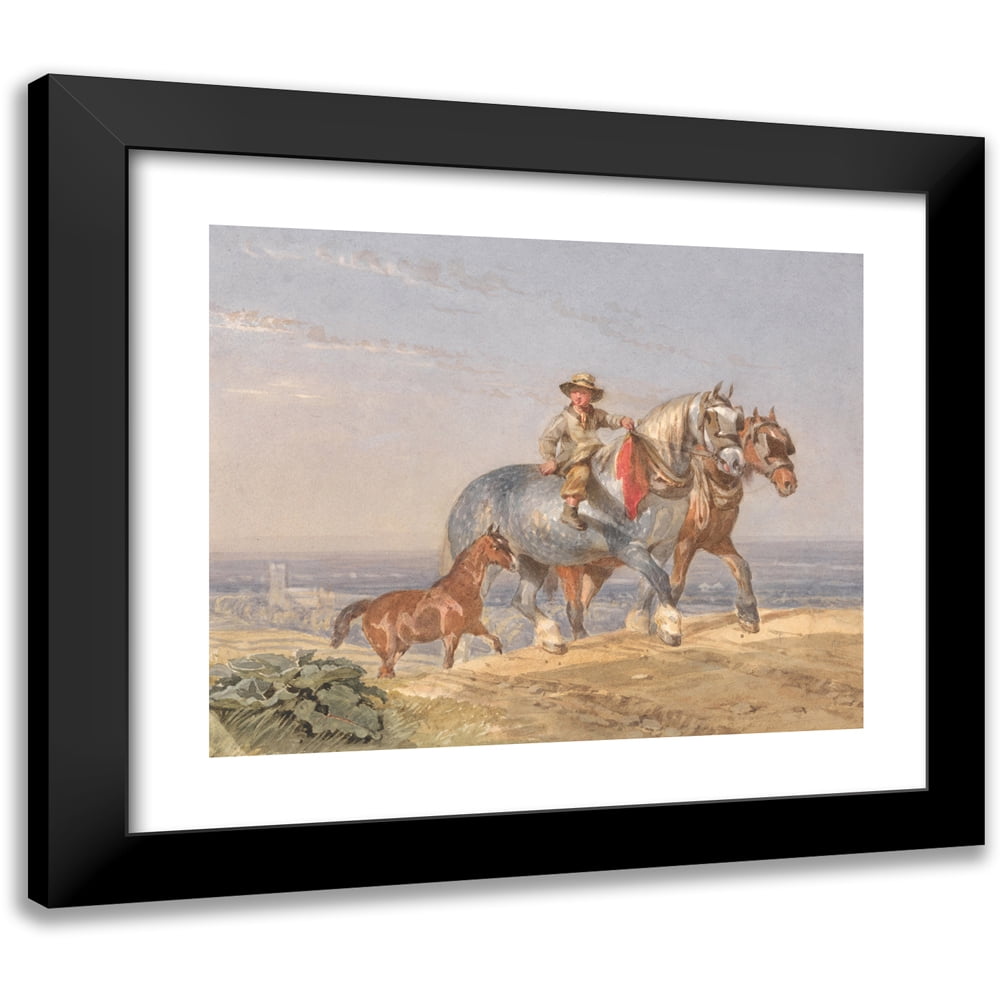 John Frederick Tayler 24x20 Black Modern Framed Museum Art Print Titled ...
