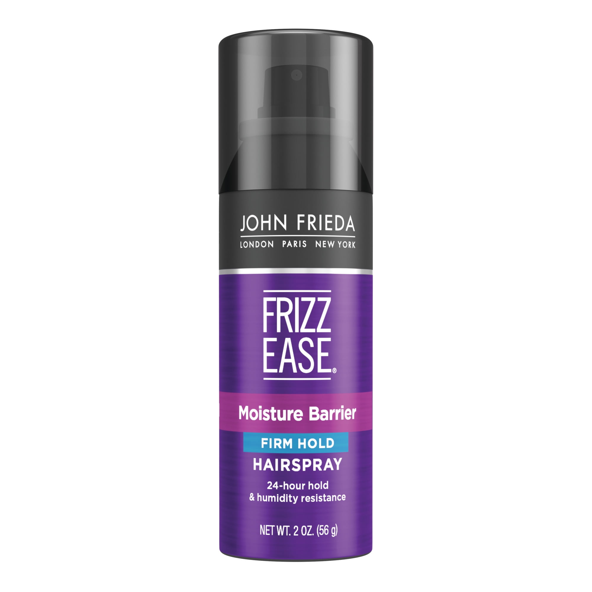 John Frieda Frizz Ease Firm Hold Hairspray, Humidity Control, Travel ...