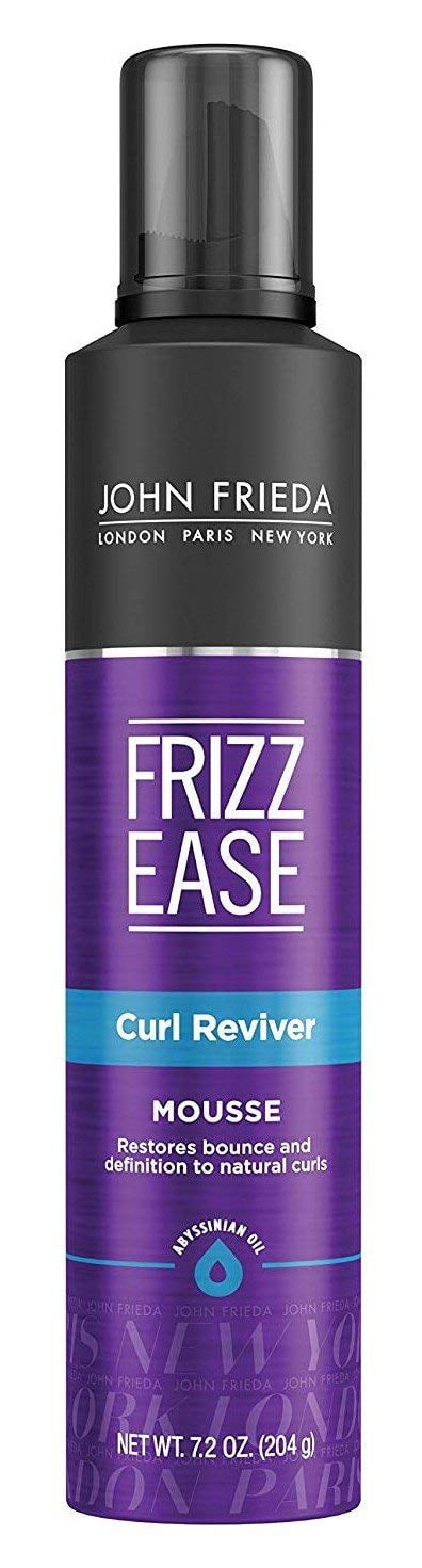 John Frieda Frizz Ease Curly Hair Foam, Curl Reviver Styling Mousse, 7. ...