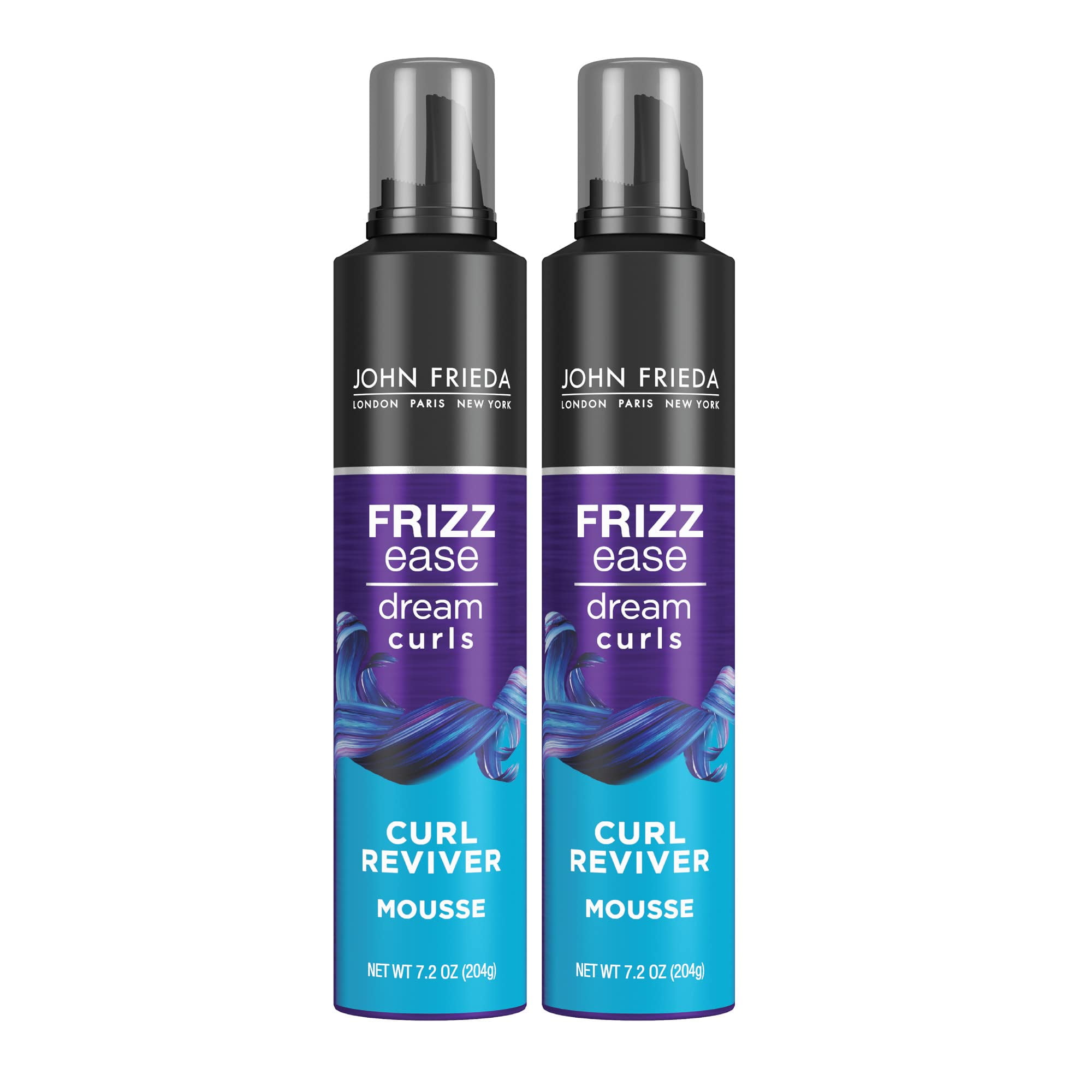 John Frieda Frizz Ease Curly Hair Reviver Mousse Enhances Curls, a Soft ...