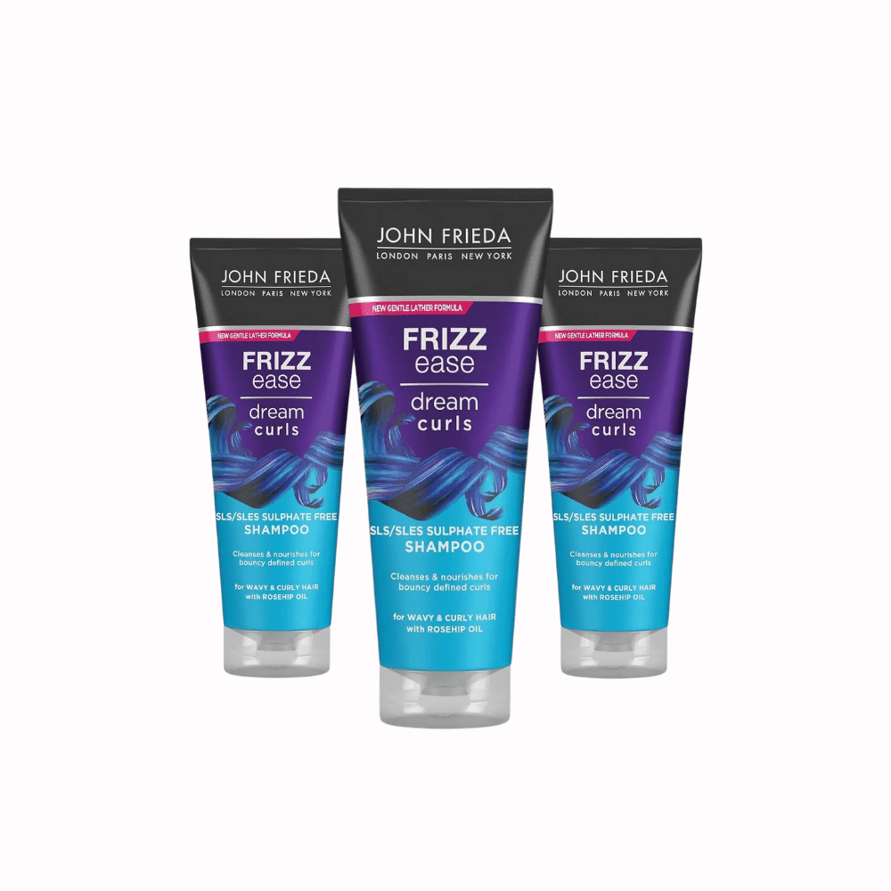 John Frieda Frizz Ease Dream Curls Flawless Curls Shampoo 250ml 3 Pack ...