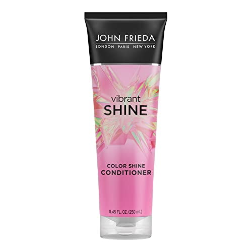 John Frieda Vibrant Shine Shampoo, Hydrating Conditioner with Rosehip ...