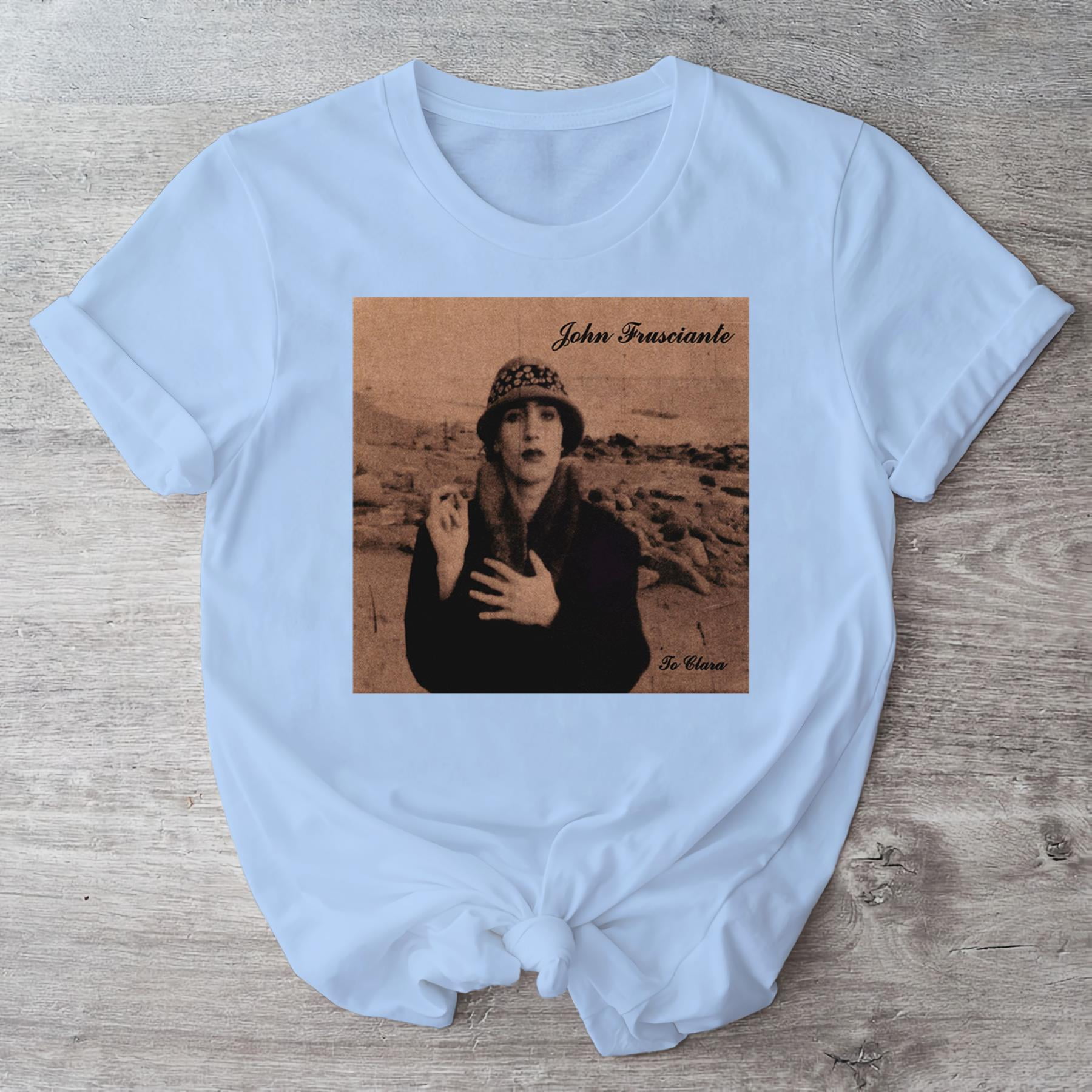 John Frusciante Niandra Lades And Usually Just A T Shirt 2 Album Cover T-Shirt Black-TH10501 ...