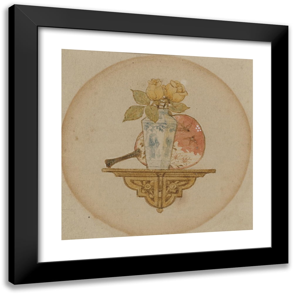 John George Sowerby 20x20 Black Modern Framed Museum Art Print Titled ...