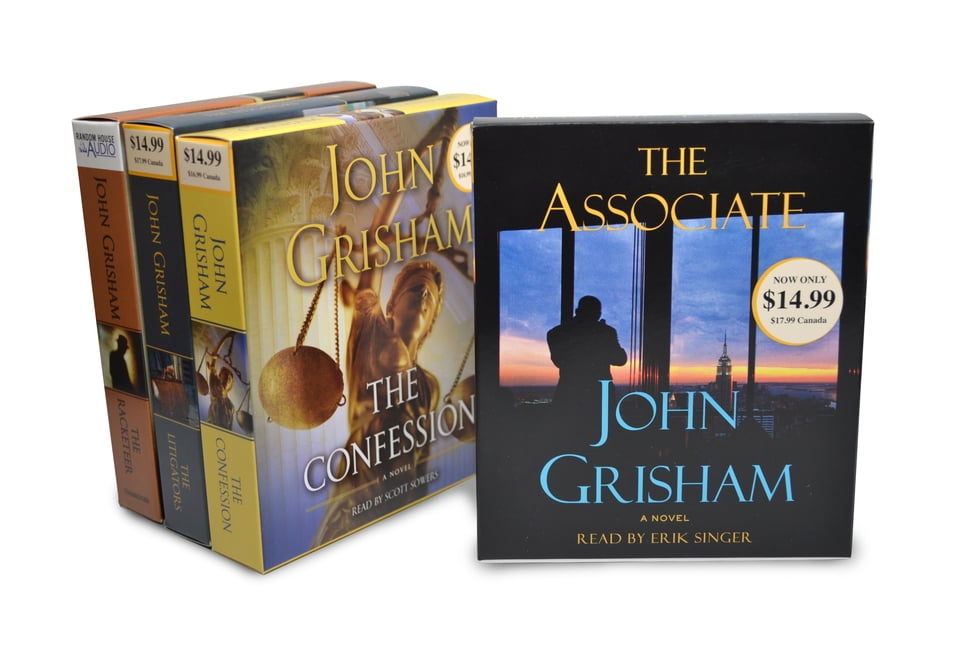 John Grisham CD Audiobook Bundle #2 : The Associate; The Confession ...